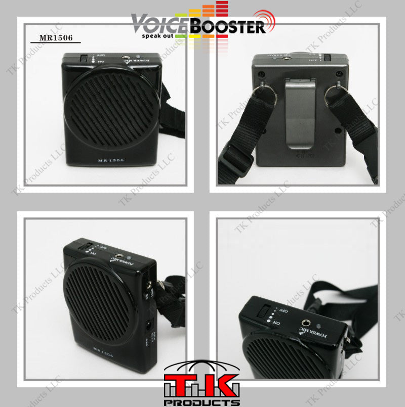 VoiceBooster MR1506 10watt Voice Amplifier – TK Products LLC